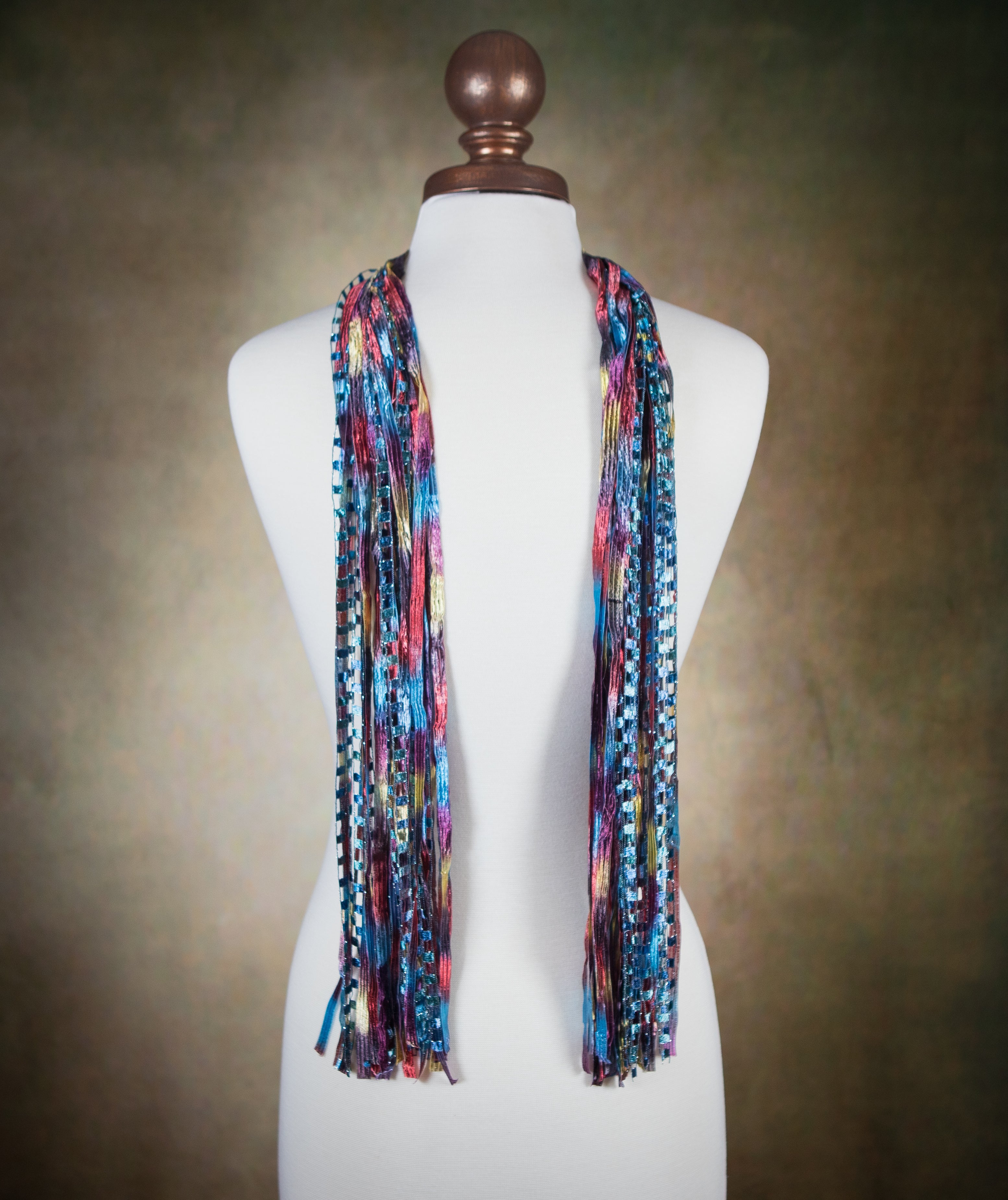 Dazzle Italian Ribbon Scarf – ribbonscarf.com